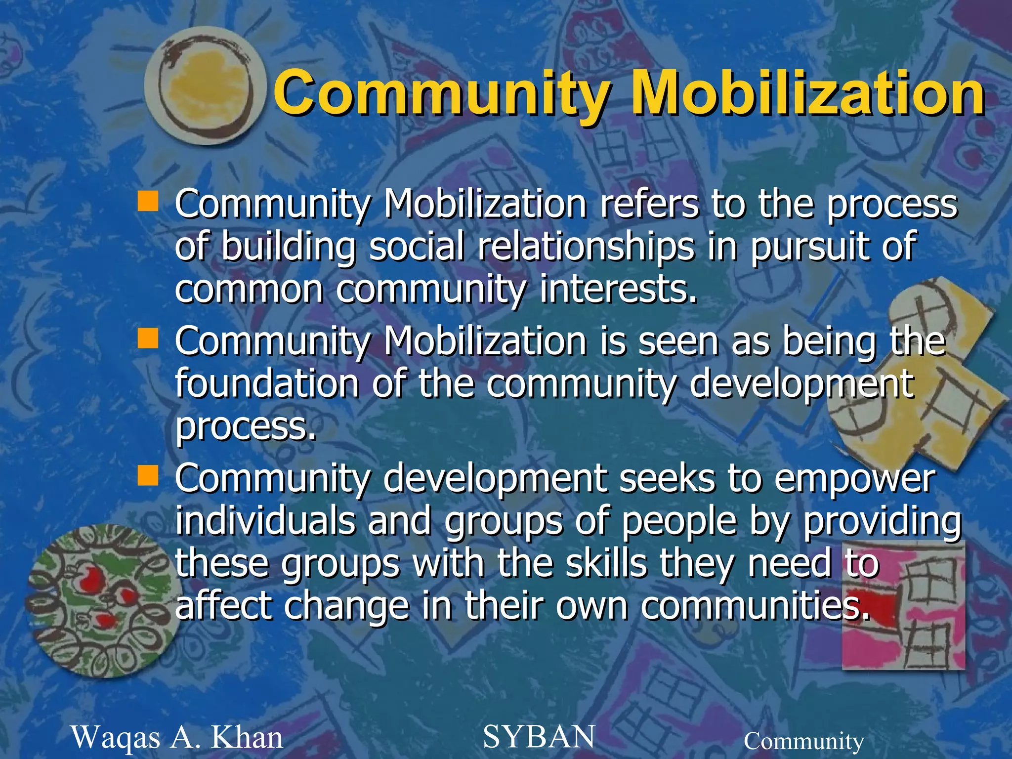 Community mobilization | PPT
