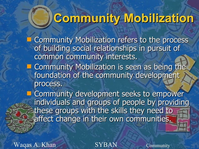 Community mobilization | PPT