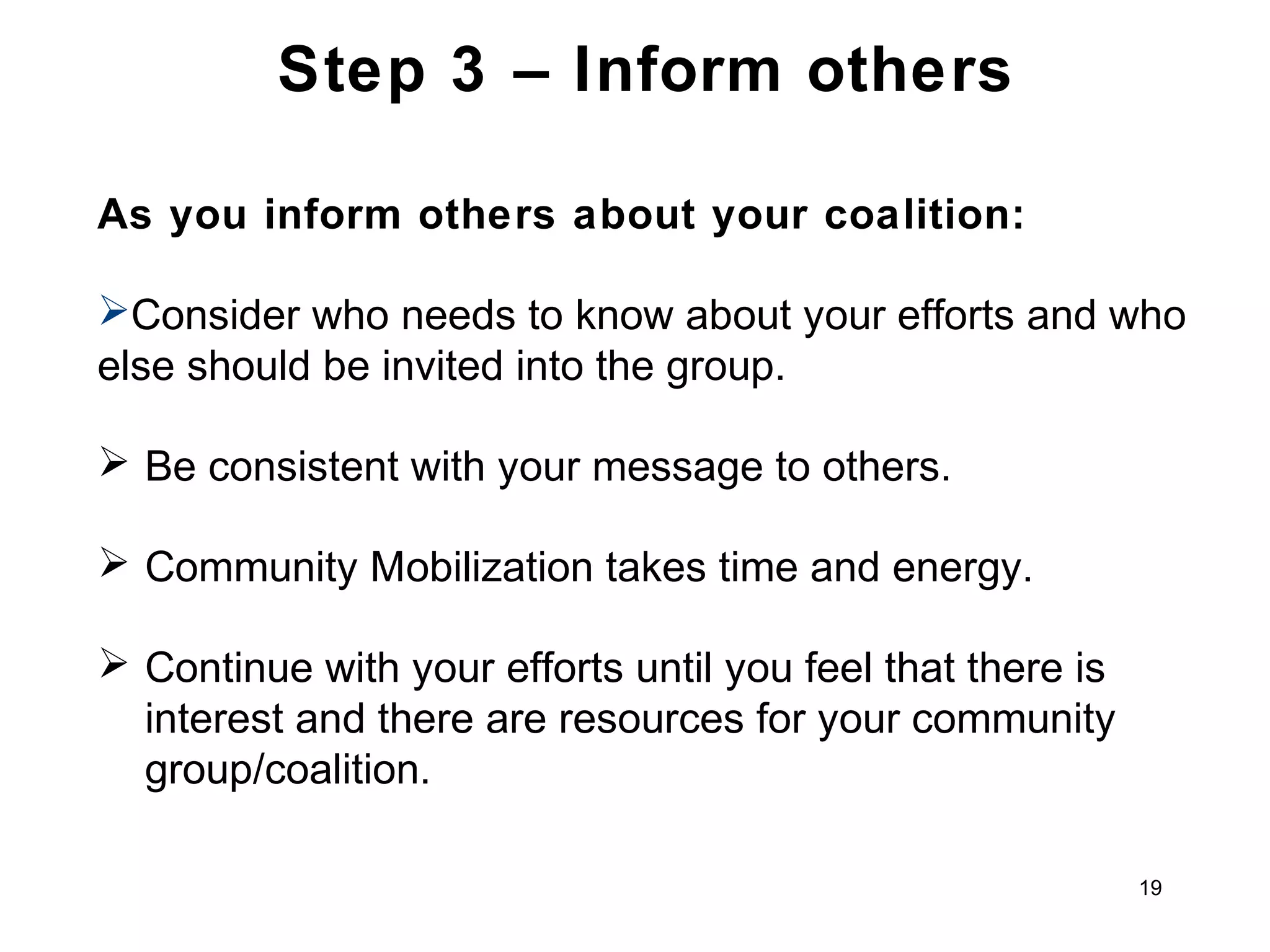 Community mobilization | PPT