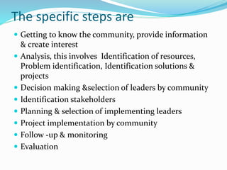 Community mobilization | PPTX