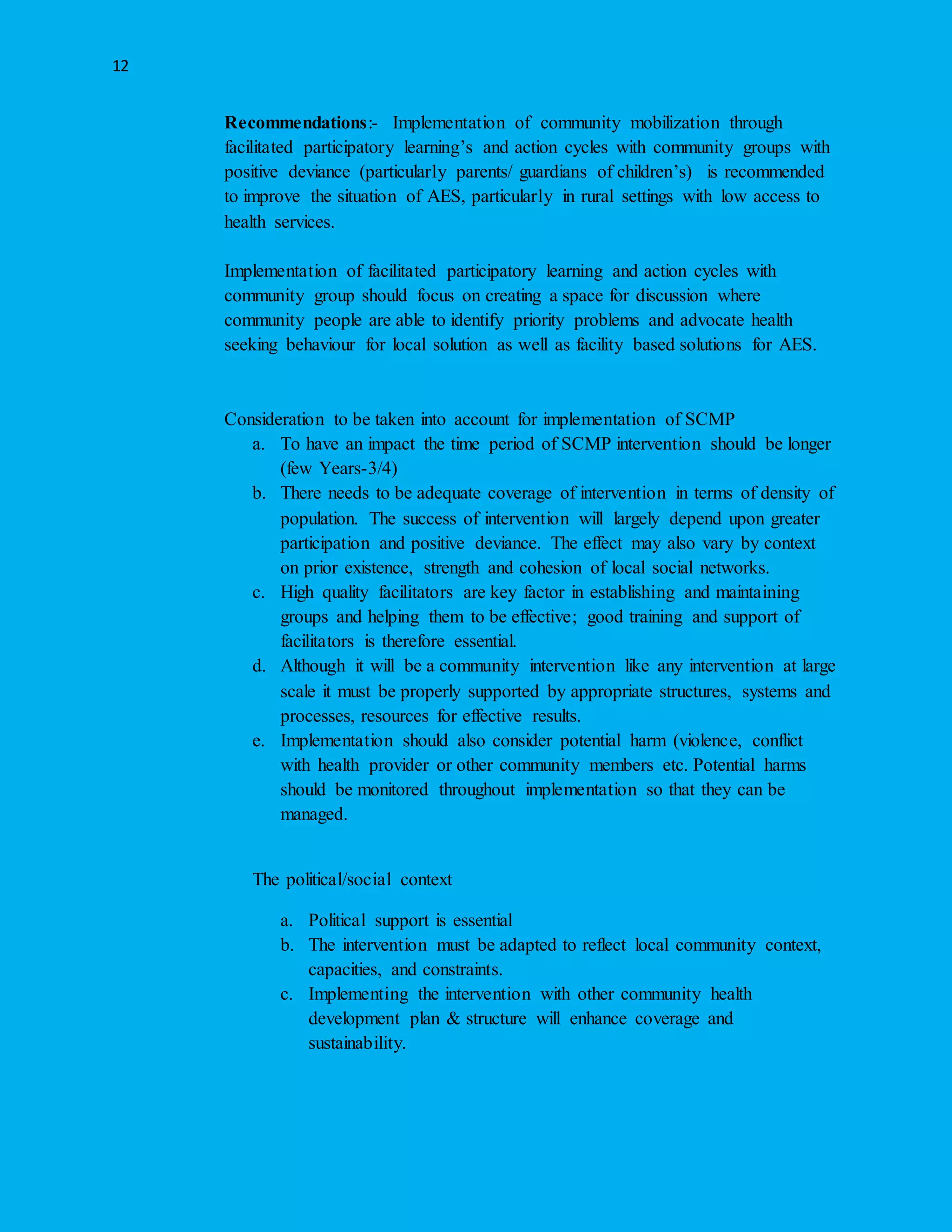 Community mobilization plan encephalitis muzaffarpur | PDF