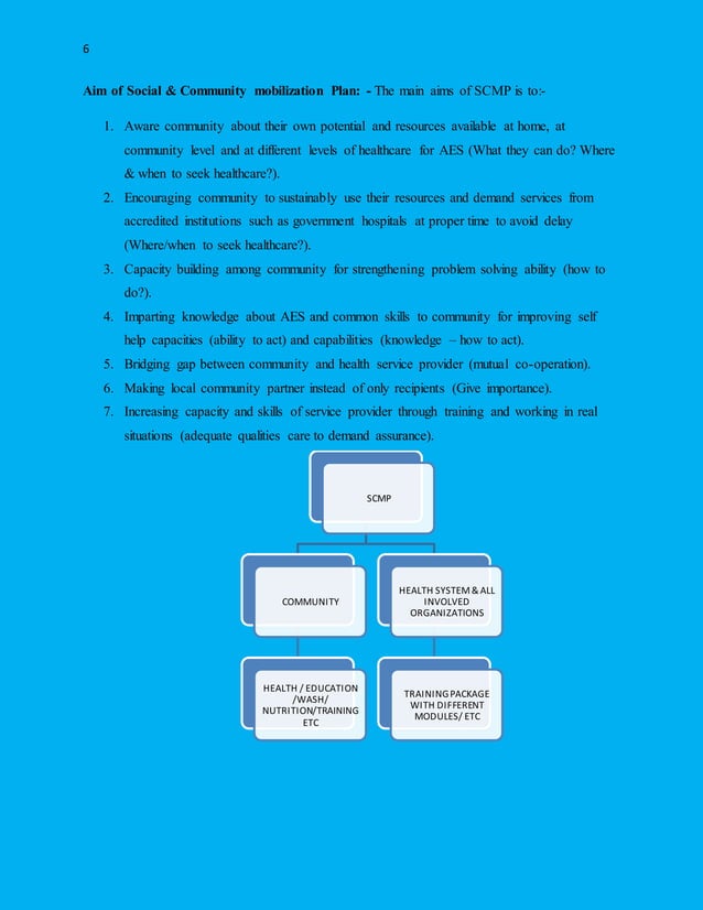 Community mobilization plan encephalitis muzaffarpur | PDF