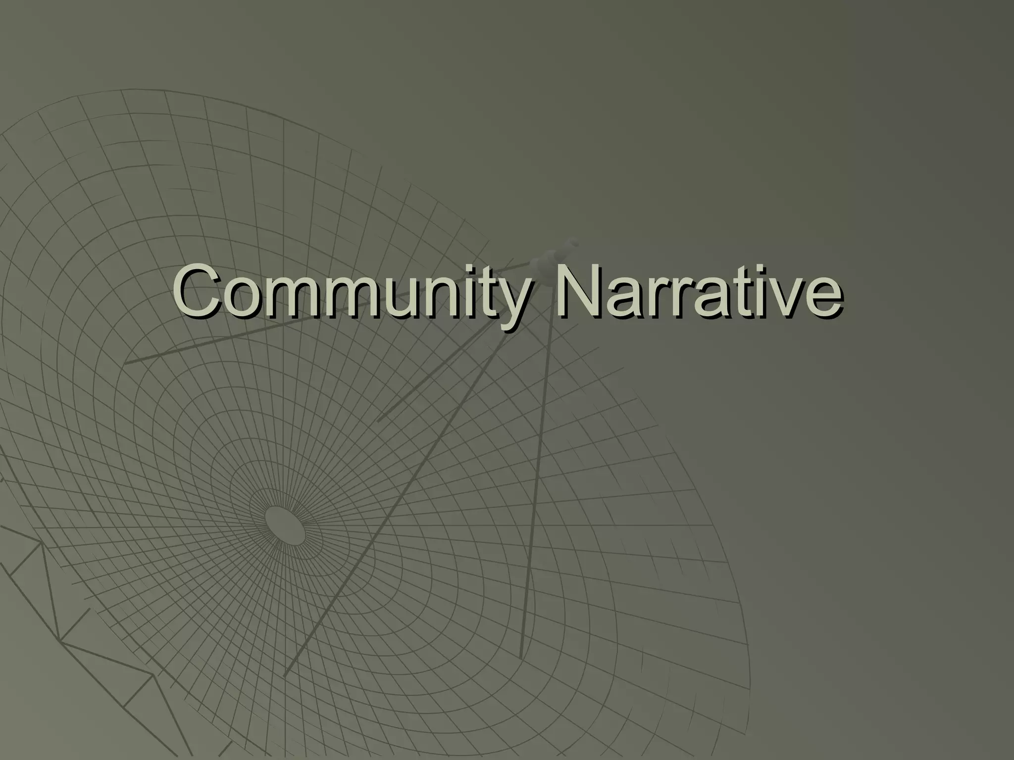 Community Narrative | PPS