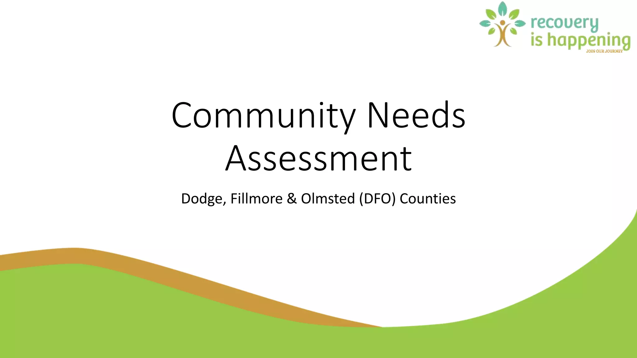 Community needs assessment | PPTX