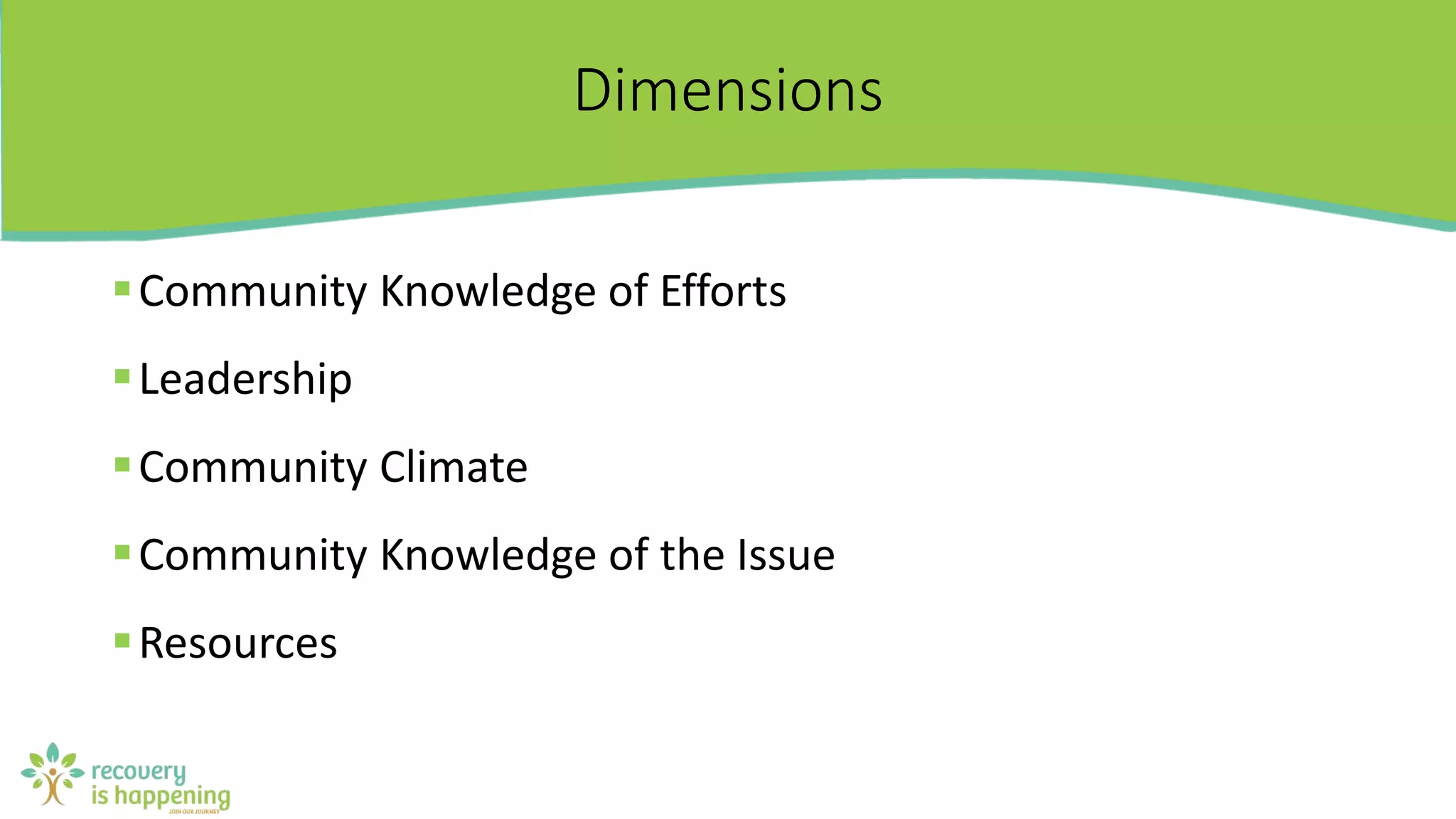 Community needs assessment | PPTX