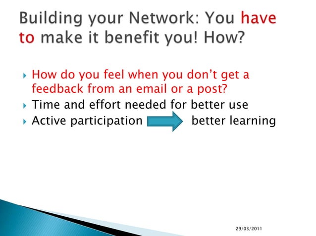 Building Online Community Networks | PPT