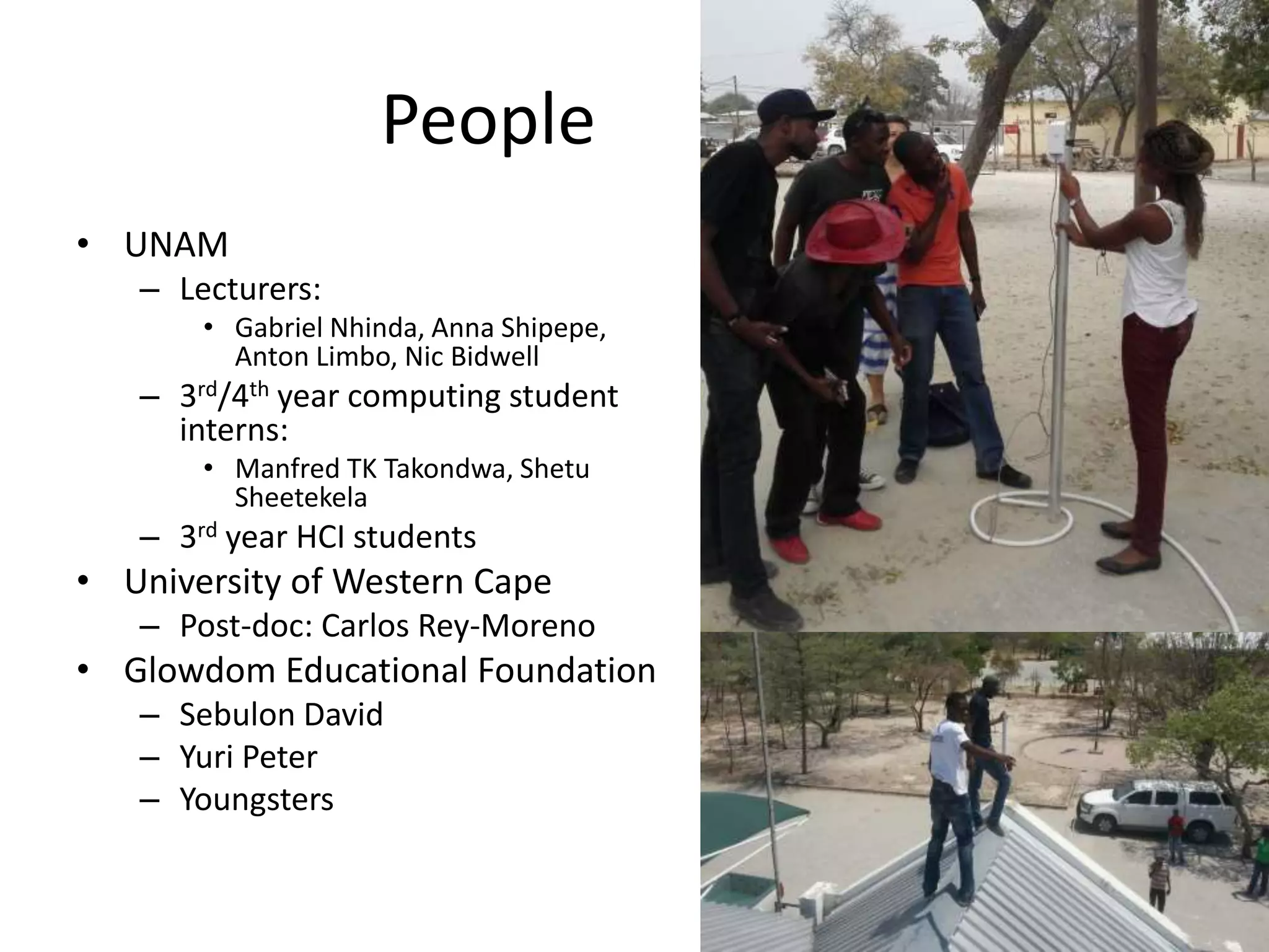 Connecting Eenhana: Supporting ICT Skill Development in Community ...
