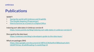 Umbraco Community News 09/2019 | PPT