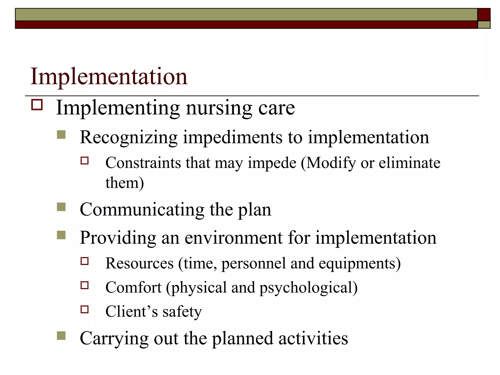 Community nursing process | PPT