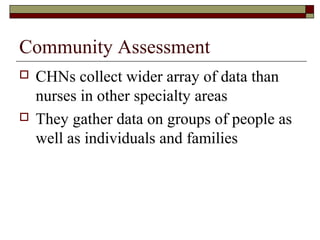 Community nursing process | PPT