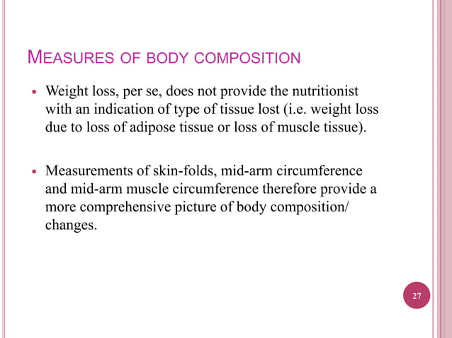 Nutritional Anthropometry | PPTX