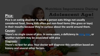 eating and feeding disorders common in adolescents.pptx