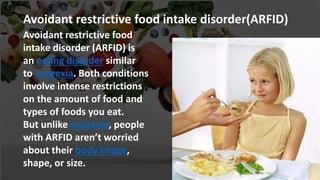 eating and feeding disorders common in adolescents.pptx