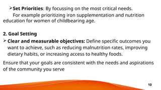 community nutrition program.pptx11111111 | PPTX