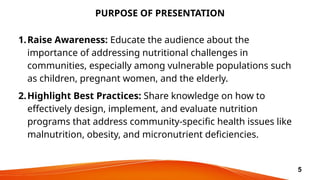 community nutrition program.pptx11111111 | PPTX