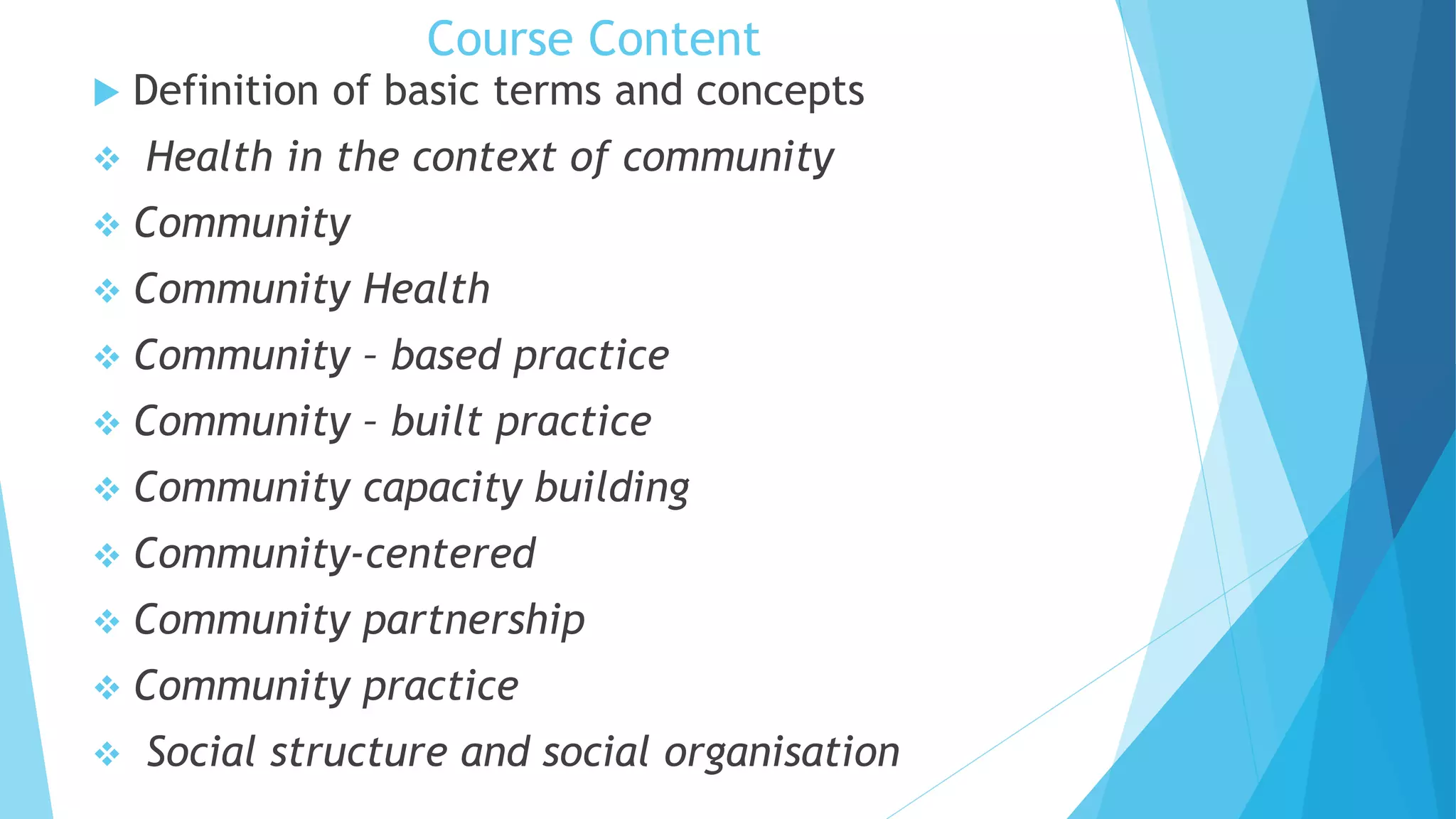 Community Occupational Therapy | PDF