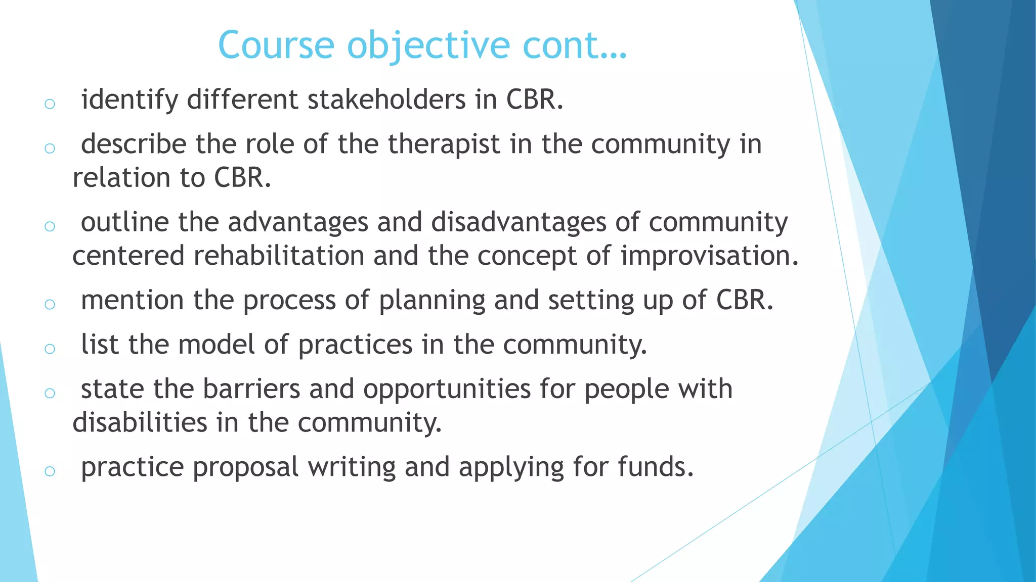 Community Occupational Therapy | PDF