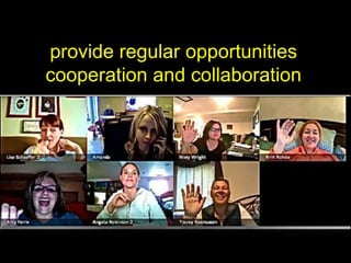 Building Community in Online Learning Classes | PPT