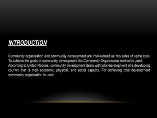 Community organisation | PPTX