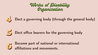 Unit IV: Community Organization in the field of Disability | PDF