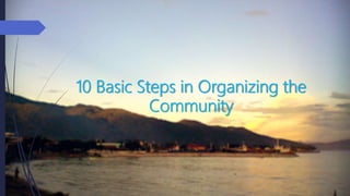 Community organizing | PPT