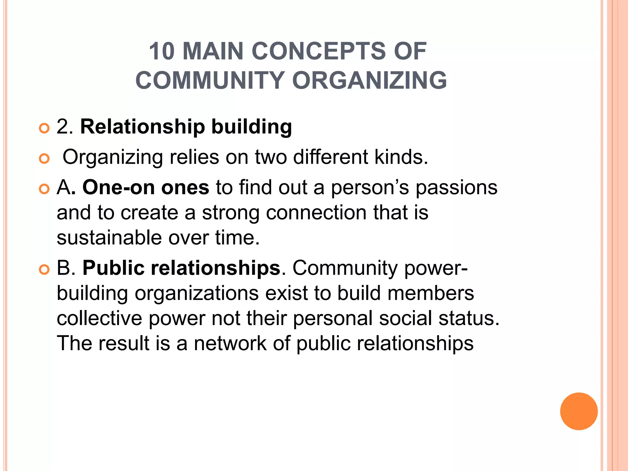 Community Organizing | PPTX