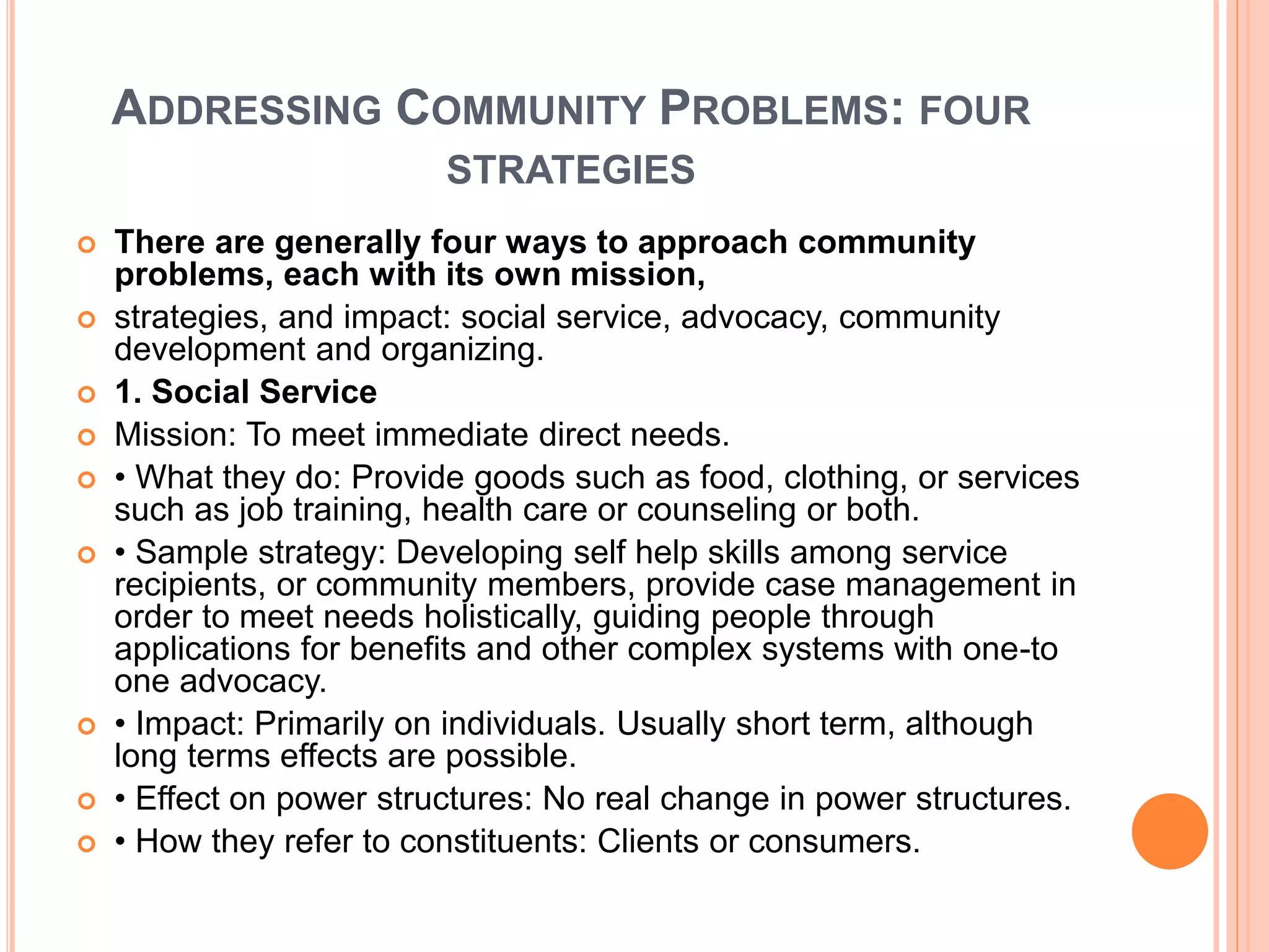 Community Organizing | PPTX