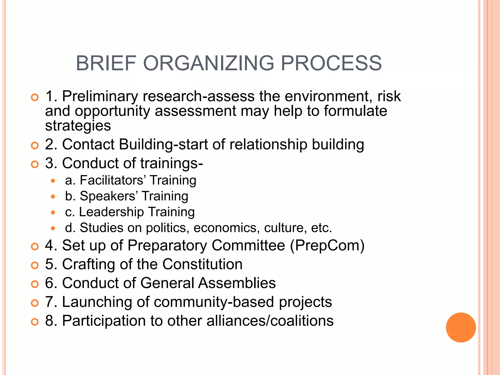 Community Organizing | PPTX