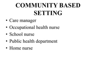 Community oriented nursing | PPTX