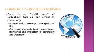 Community oriented nursing | PPT
