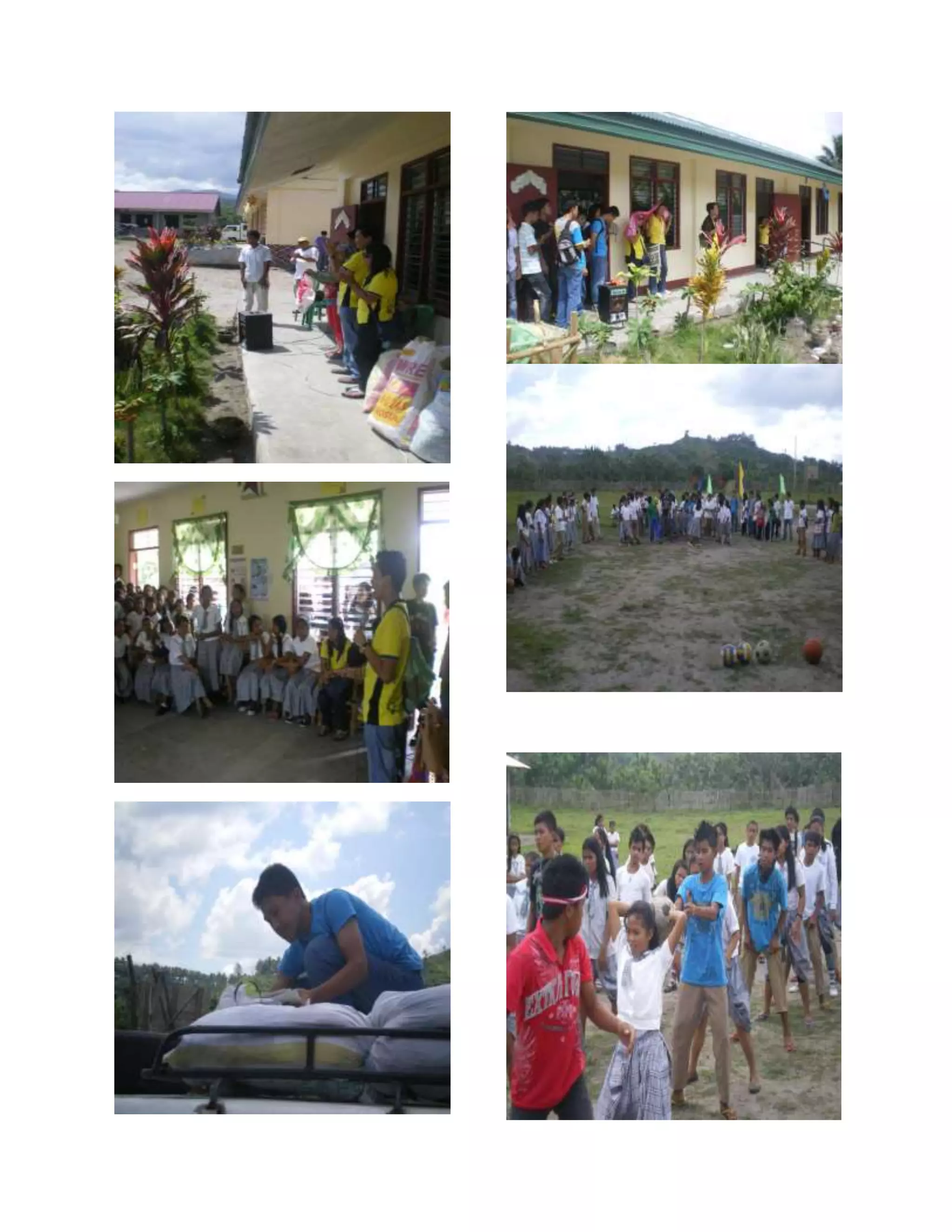 Community outreach and tree planting activity pix | DOCX