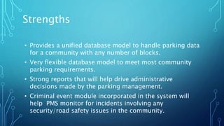 Community Parking System | PPTX