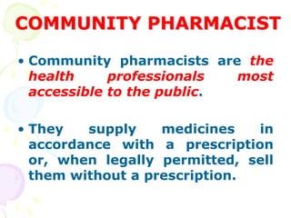 community pharmacist in turkey and how to start | PDF