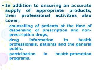 community pharmacist in turkey and how to start | PDF