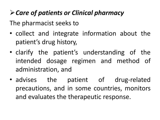communityPharmacy definition scope rolepptx | PPT
