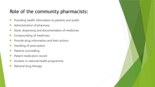 Community Pharmacy and Management ppt chapter-1.pptx