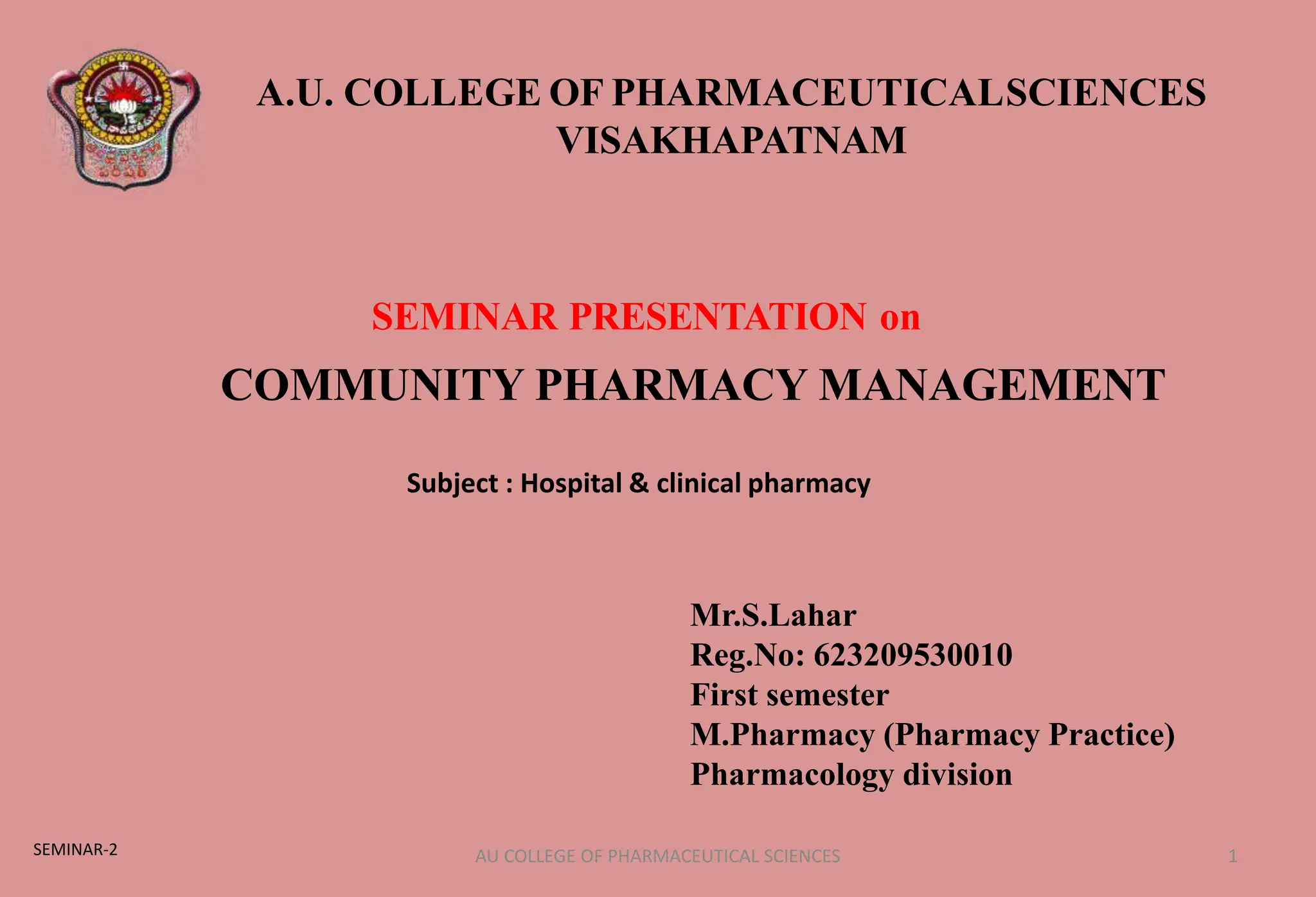 Community pharmacy management LAHAR PPT 2.pptx