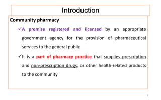 Community Pharmacy practices guidelines for beginners Ppt.pptx