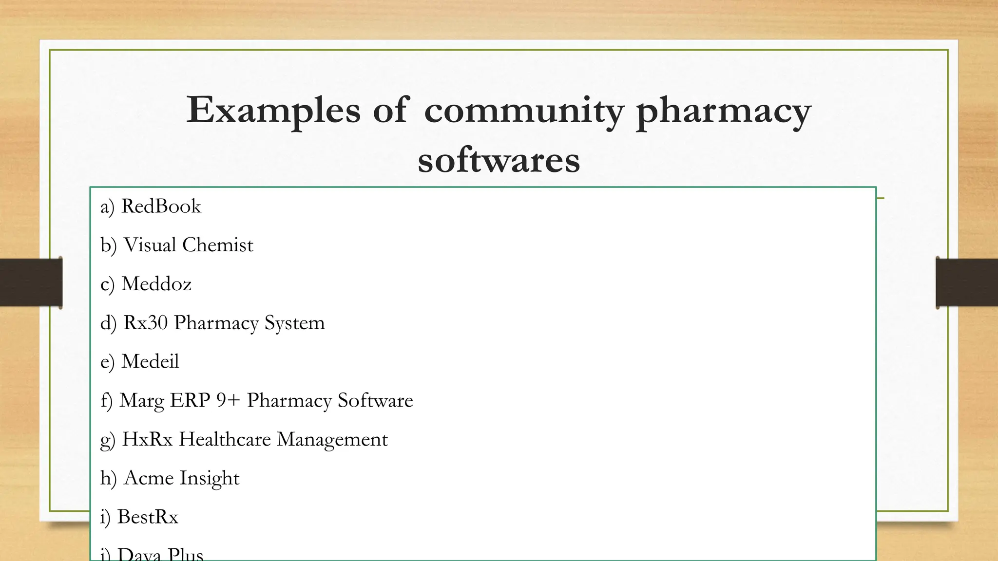 Community Pharmacy SOftware basic to use a community software | PDF ...