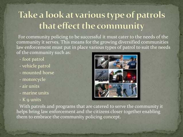 Community Policing And The Community Powerpoint | PPTX | Crime ...