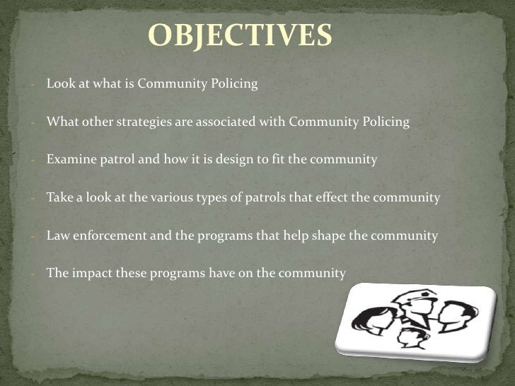 Community Policing And The Community Powerpoint