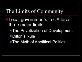 Community politics | PPT