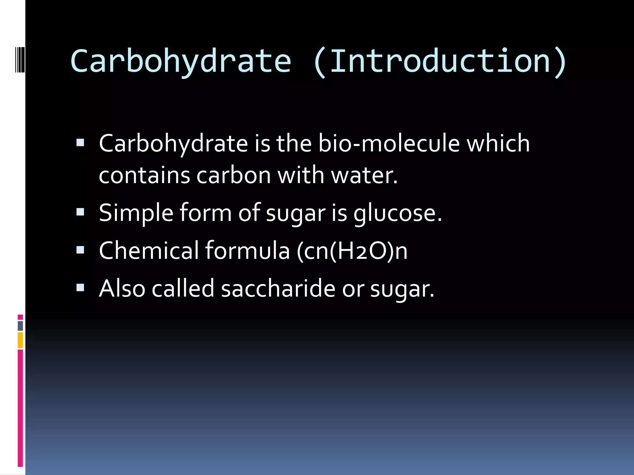carbohydrate | PPTX