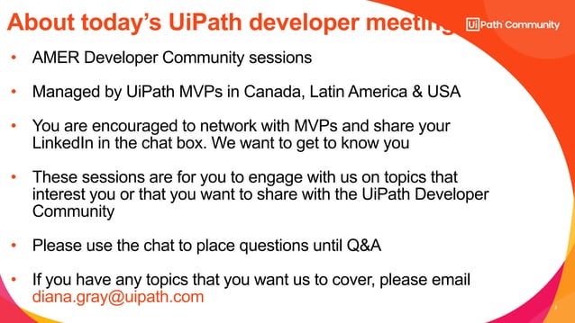 Uipath Reframework Overview Developer Series Part 1 Of 4 Pptx Computer Software And