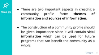 Community Profiling.pdf