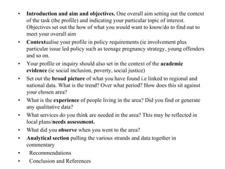 Community profiling presenting your infomation | PPTX