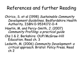 Community profiling 1 | PPT