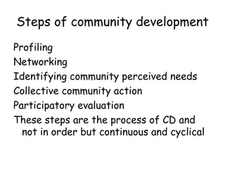 Community profiling 1 | PPT