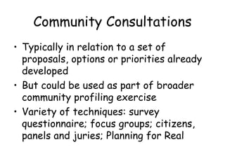 Community profiling 1 | PPT