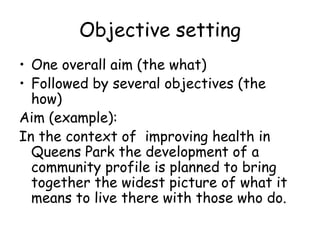 Community profiling 2 no design 1 | PPTX